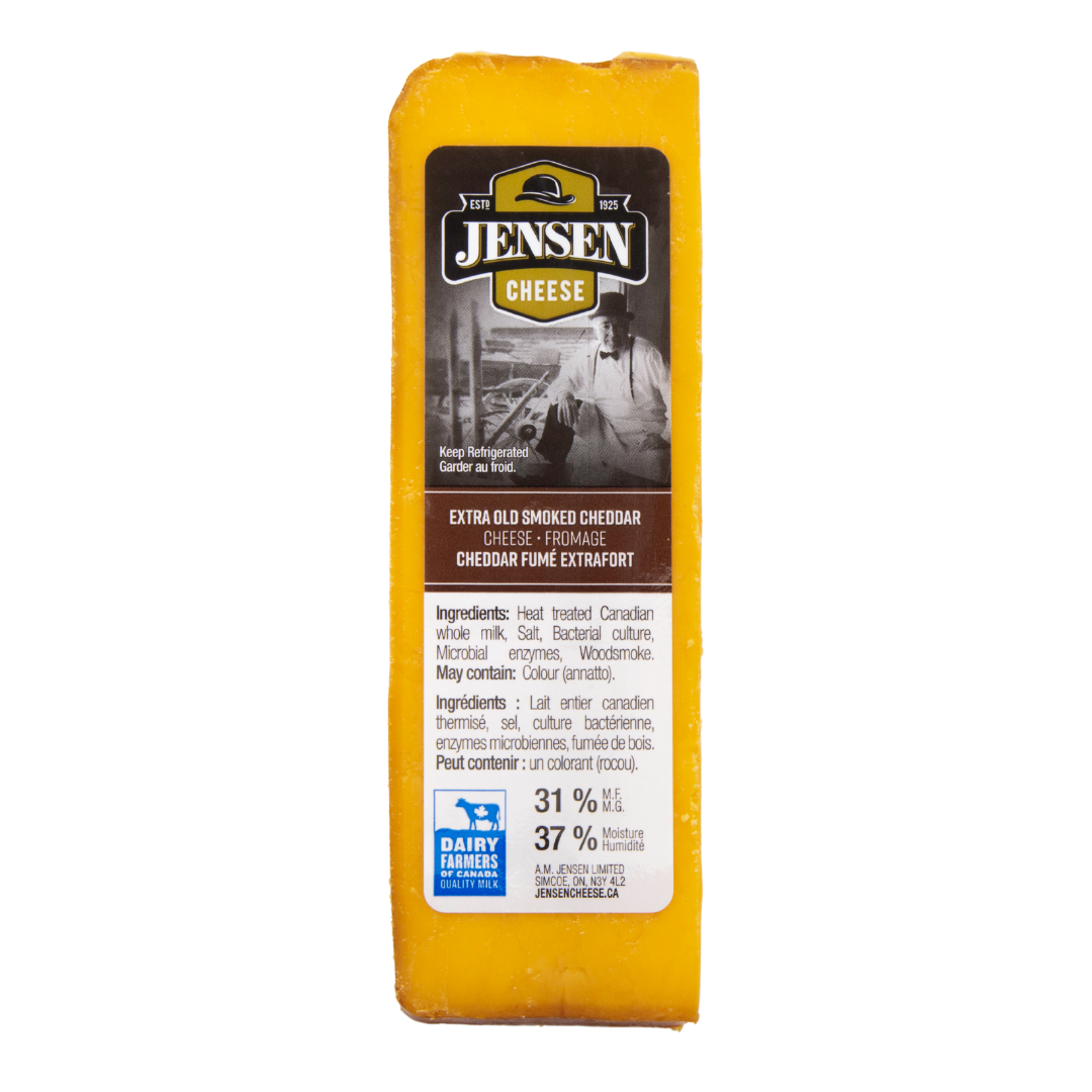 Jensen Extra Old Smoked Cheddar– Jensen Cheese